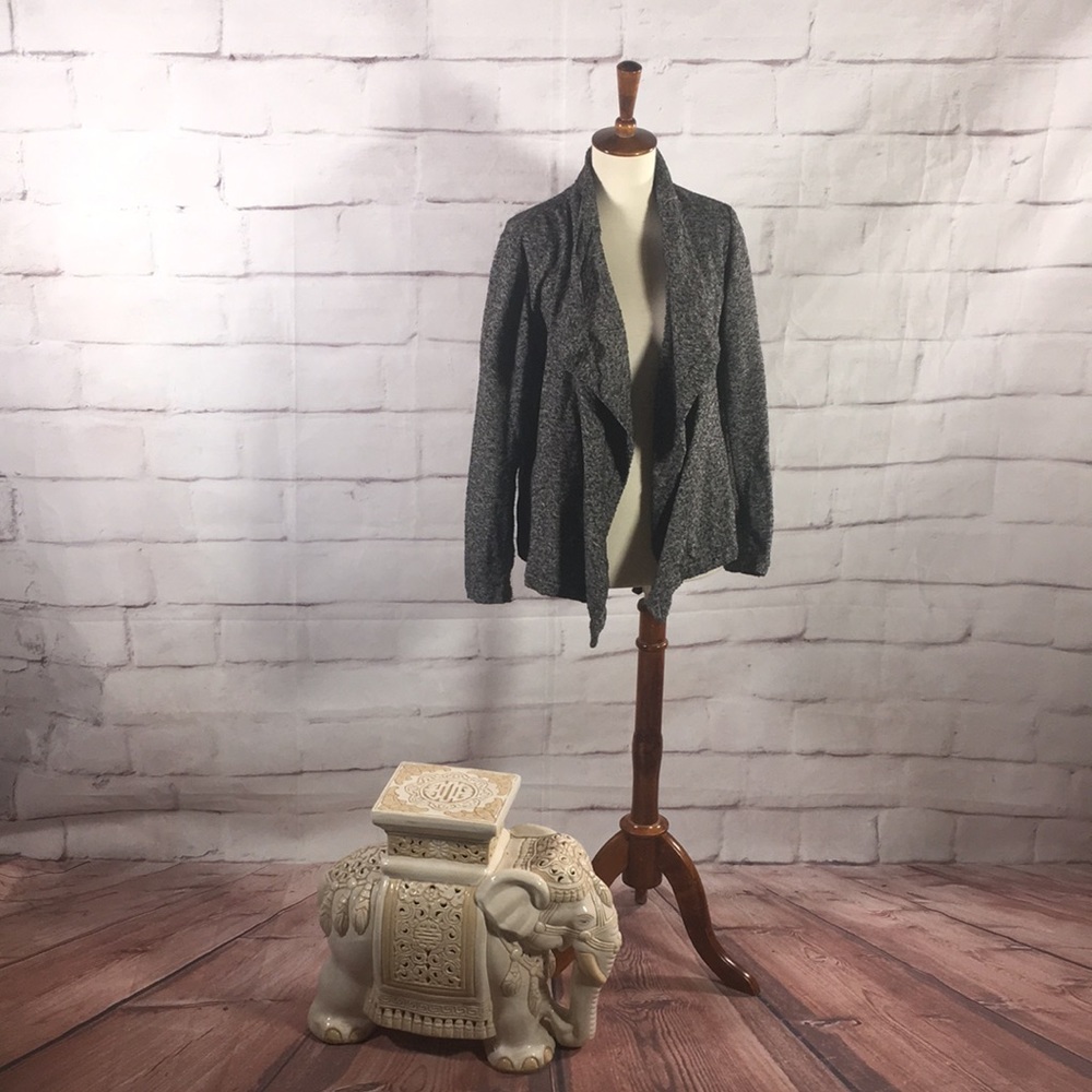 Eileen Fisher Open Face Knit Blazer - Gem